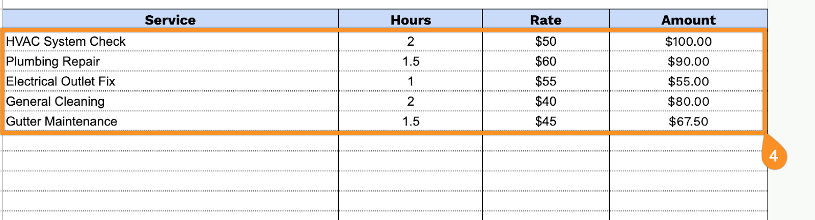 Free☝️ Maintenance Receipt Template (Google Sheets, Excel, Word, Google ...