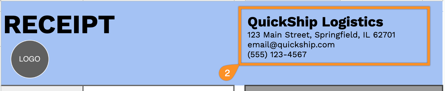 Free☝️ Pick Up Receipt Template (Google Sheets, Excel, Word, Google Docs, & PDF Downloads)