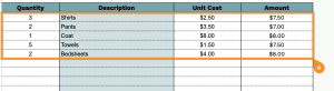 Free☝️ Laundry Receipt Template (Google Sheets, Excel, Word, Google ...