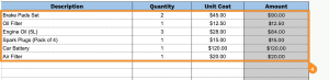 Free☝️ Parts Receipt Template (Google Sheets, Excel, Word, Google Docs ...