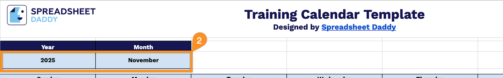 Free☝️ Training Calendar Template (Google Sheets, Excel, & PDF Downloads)