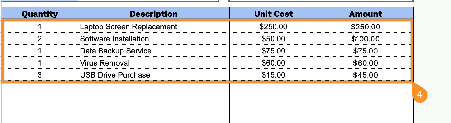 Free☝️ Work Order Receipt Template (Google Sheets, Excel, Word, Google ...
