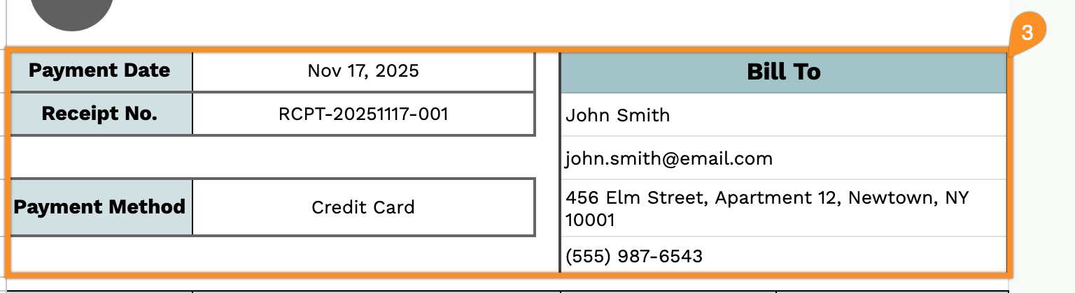 Free☝️ Doctor Receipt Template (Google Sheets, Excel, Word, Google Docs ...