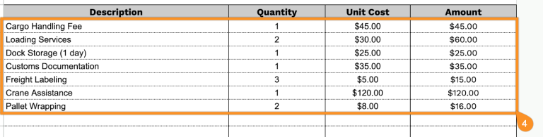 Free☝️ Dock Receipt Template (Google Sheets, Excel, Word, Google Docs ...