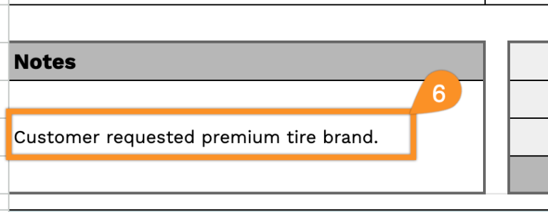 Free☝️ Tire Shop Receipt Template (Google Sheets, Excel, Word, Google ...