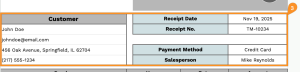 Free☝️ Tire Shop Receipt Template (Google Sheets, Excel, Word, Google ...