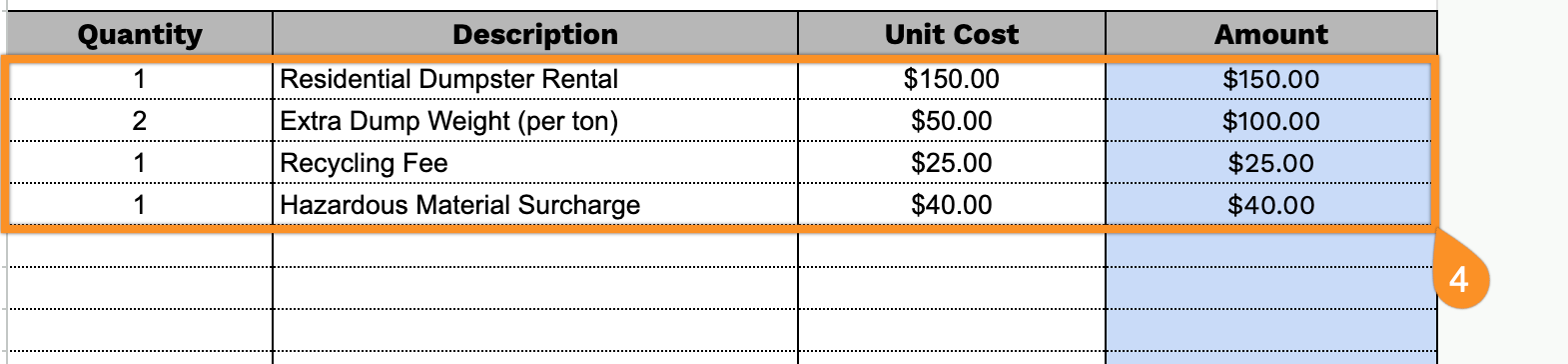 Free☝️ Dump Receipt Template (Google Sheets, Excel, Word, Google Docs ...