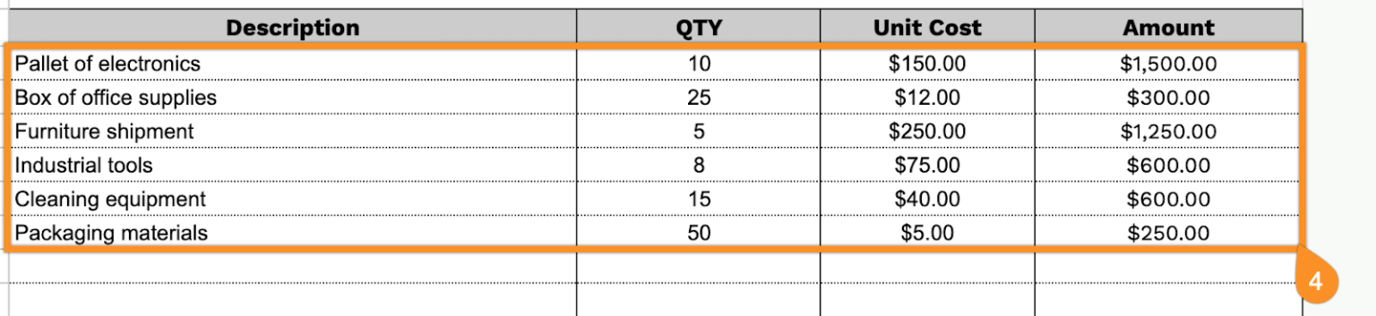 Free☝️ Warehouse Receipt Template (Google Sheets, Excel, Word, Google ...