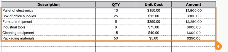 Free☝️ Warehouse Receipt Template (Google Sheets, Excel, Word, Google ...