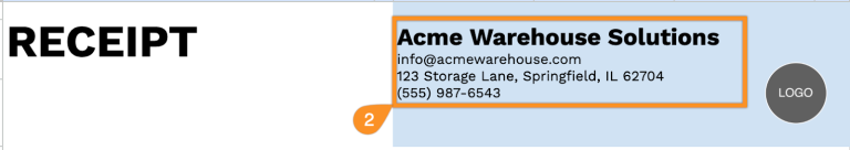 Free☝️ Warehouse Receipt Template (Google Sheets, Excel, Word, Google ...