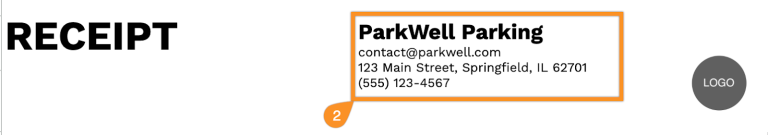Free☝️ Parking Receipt Template (Google Sheets, Excel, Word, Google ...