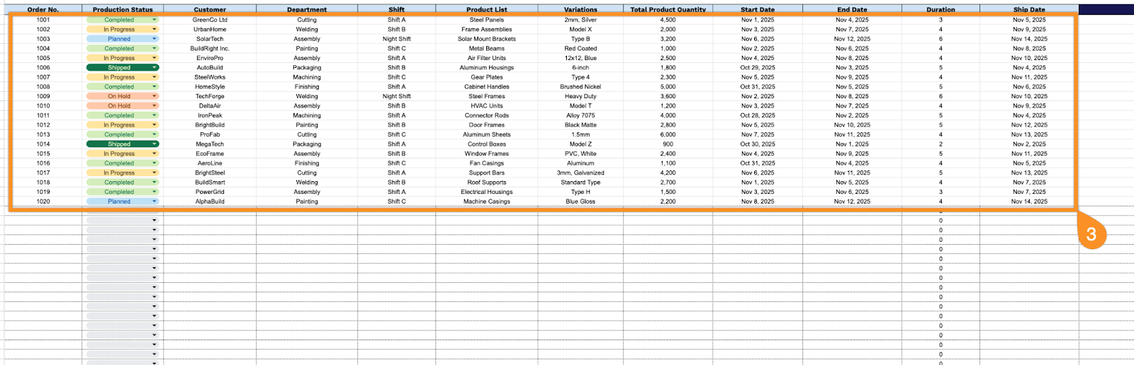Free☝️ Production Calendar Template (Google Sheets, Excel, & PDF Downloads)