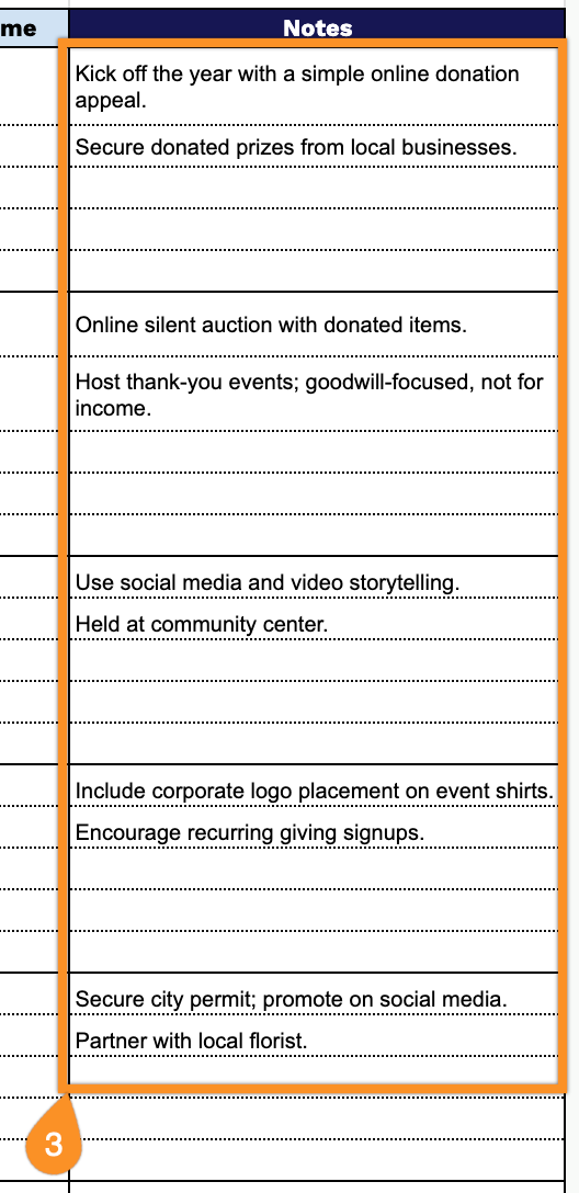 Free☝️ Fundraising Calendar Templates (Google Sheets, Excel, & PDF ...