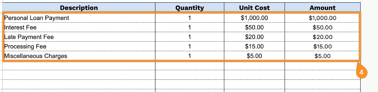 Free☝️ Loan Receipt Template (Google Sheets, Excel, Word, Google Docs ...