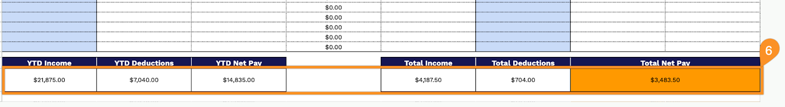 Free☝️ Pay Stub Spreadsheet Template (Google Sheets, Excel, & PDF ...