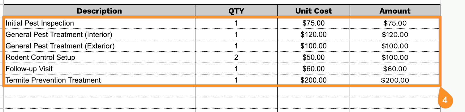 Free☝️ Pest Control Receipt Template (Google Sheets, Excel, Word ...