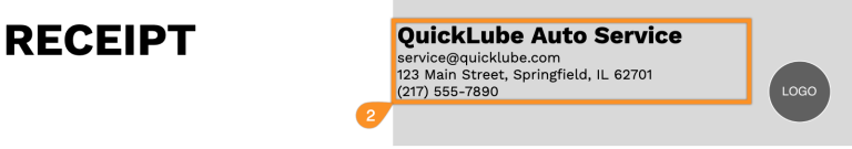 Free☝️ Oil Change Receipt Template (Google Sheets, Excel, Word, Google ...