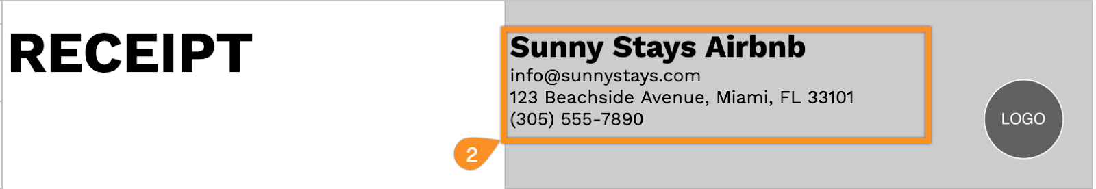 Free☝️ Airbnb Receipt Template (Google Sheets, Excel, Word, Google Docs ...