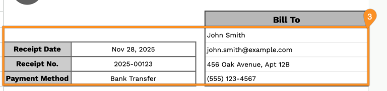 Free☝️ Deposit Receipt Template (Google Sheets, Excel, Word, Google ...