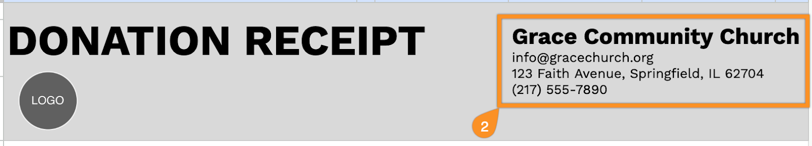 Free☝️ Church Donation Receipt Template (Google Sheets, Excel, Word ...