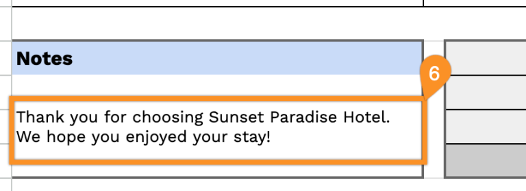 Free☝️ Hotel Receipt Template (Google Sheets, Excel, Word, Google Docs ...