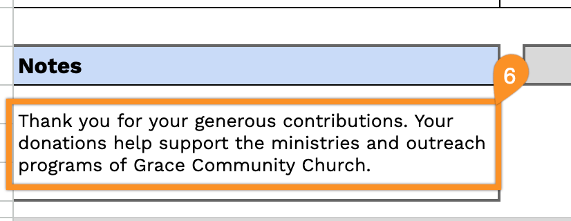 Free☝️ Church Donation Receipt Template (Google Sheets, Excel, Word ...