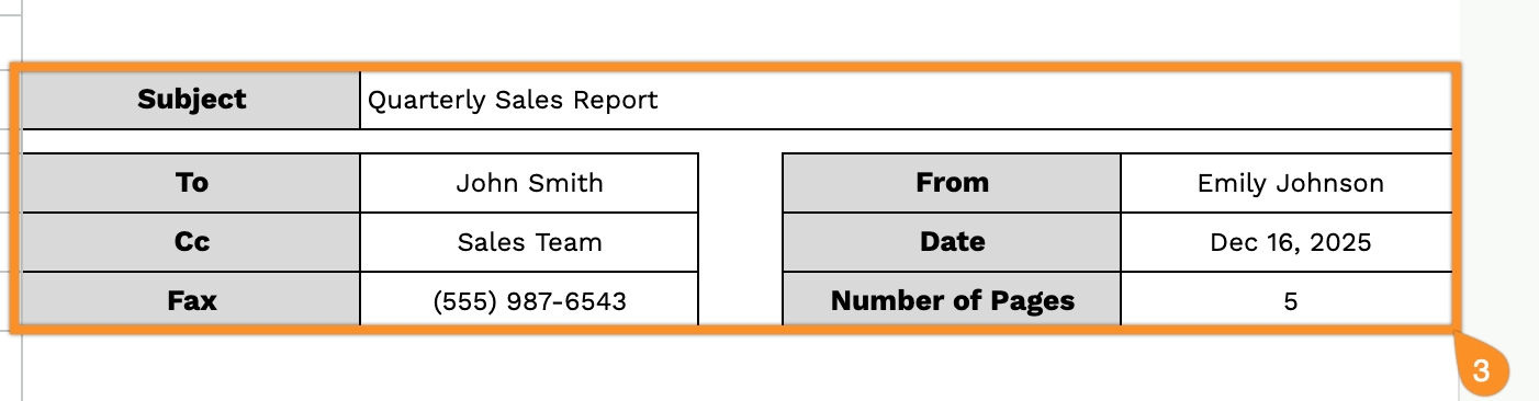 Free☝️ Fax Cover Sheet Template (Google Sheets, Excel, Word, Google ...