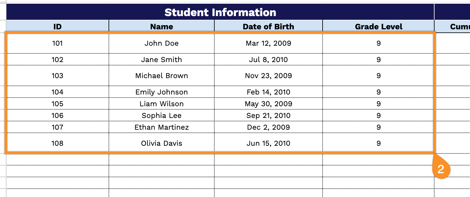 Free☝️ Student Data Tracking Template (Google Sheets, Excel, & PDF ...