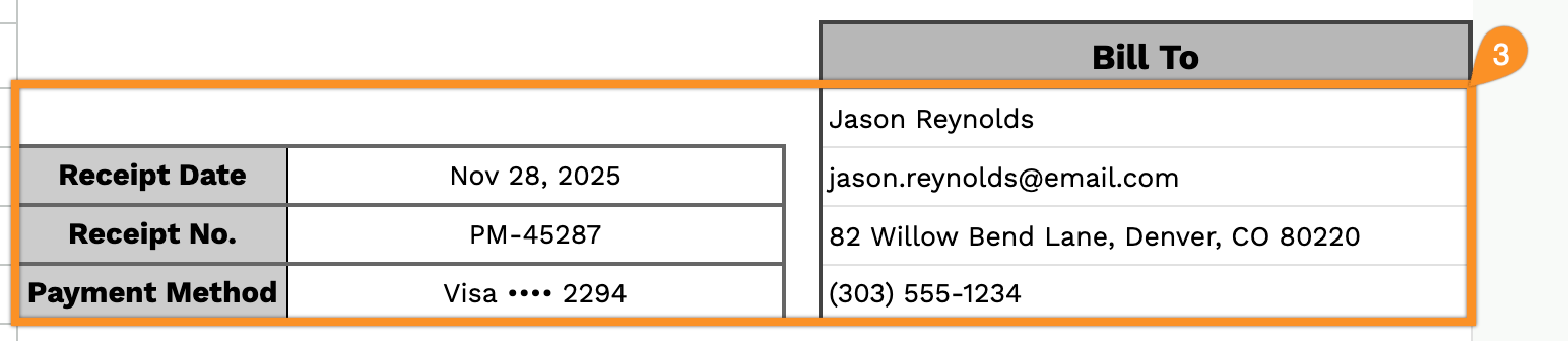 Free☝️ Plumbing Receipt Template (Google Sheets, Excel, Word, Google ...