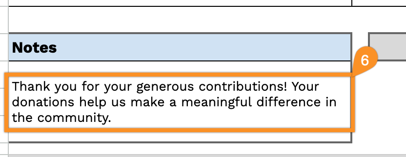 Free☝️ Donor Receipt Template (Google Sheets, Excel, Word, Google Docs ...