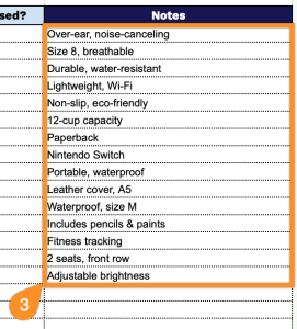 Free☝️ Wishlist Template (Google Sheets, Excel, & PDF Downloads)