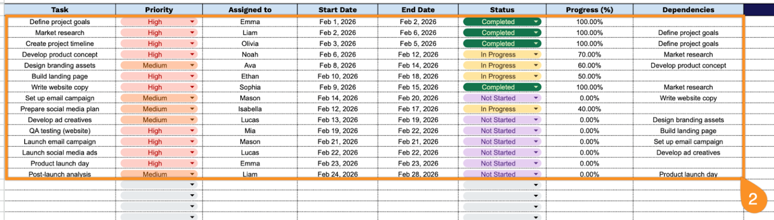 Free☝️ Workflow Template (Google Sheets, Excel, & PDF Downloads)