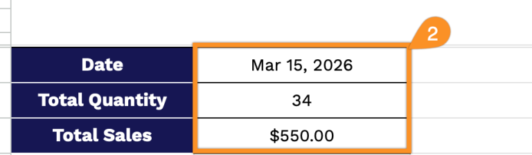 Free☝️ Daily Sales Report Template (Google Sheets, Excel, & PDF Downloads)
