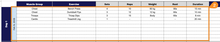 Free☝️ Personal Training Template (Google Sheets, Excel, & PDF Downloads)